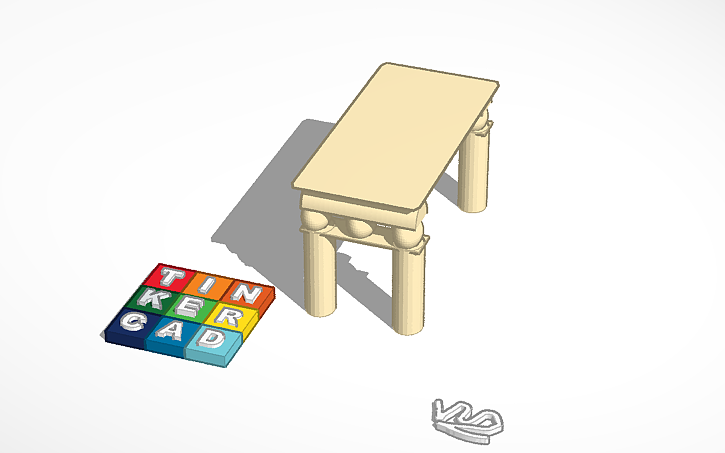 3D design Bridge - Tinkercad