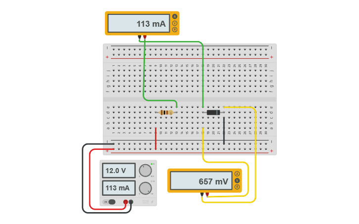 Circuit design pratica_4 | Tinkercad