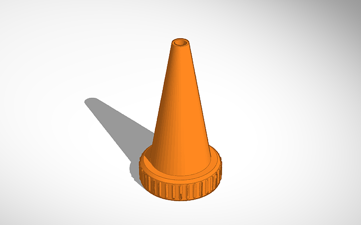 3D design Tapa Powerade - Tinkercad