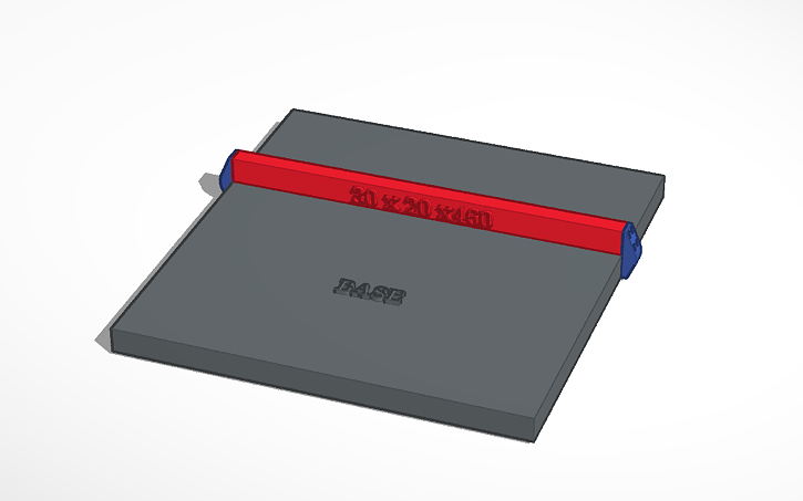 3D design Kaiser Base Fence | Tinkercad
