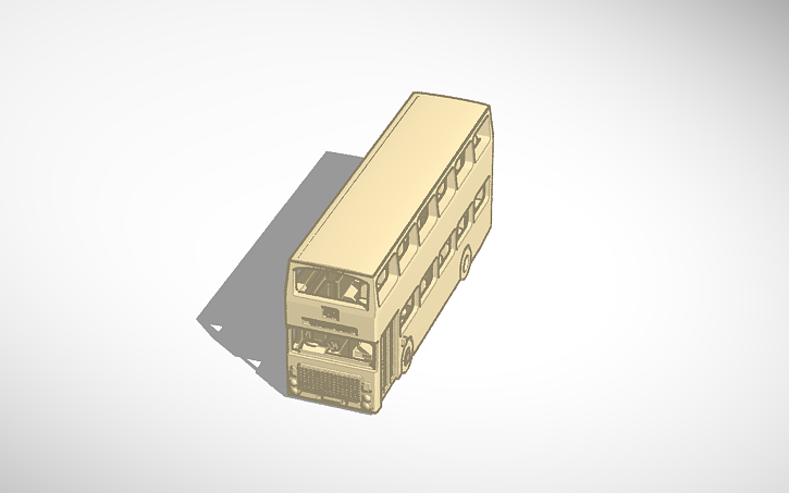 3D design BUS Volvo-Ailsa - Tinkercad