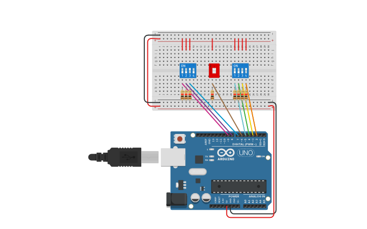 Circuit Design Arithmetic And Logical Tinkercad