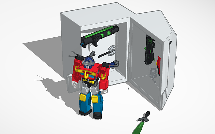 3D design transformers star convoy - Tinkercad