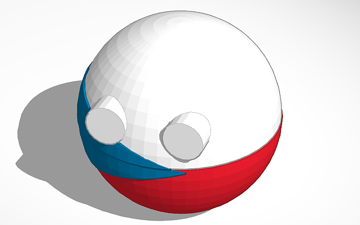 3D design czechia ball | Tinkercad