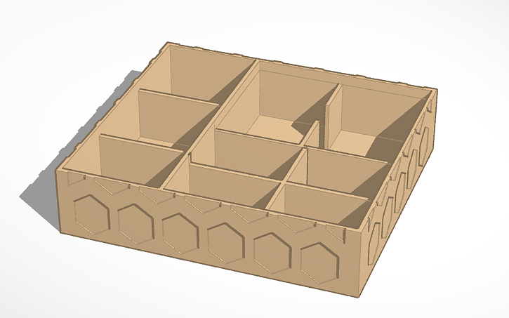 3D design Storage part 2 | Tinkercad