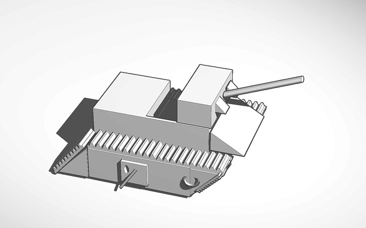 3D design Tank | Tinkercad