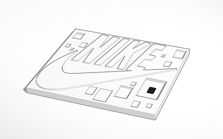 3D design nike - Tinkercad