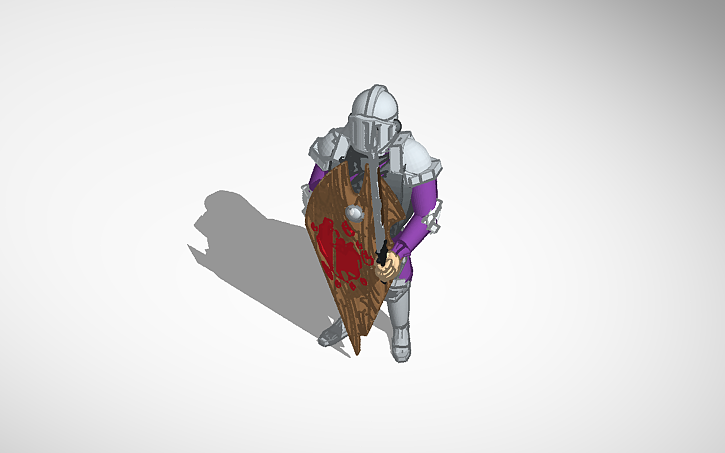 3D design knight - Tinkercad