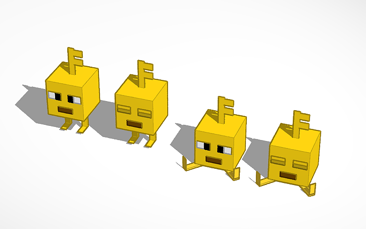 3D design Minecraft dungeons key!! - Tinkercad