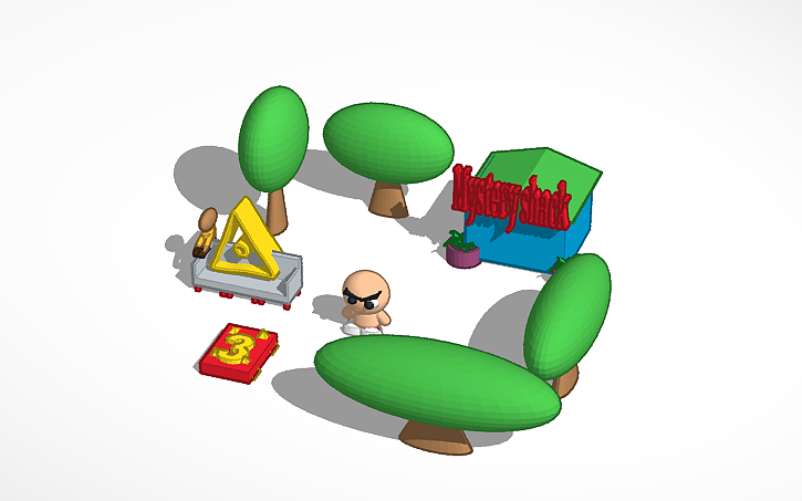 3d Design Gravity Falls Nb Tinkercad