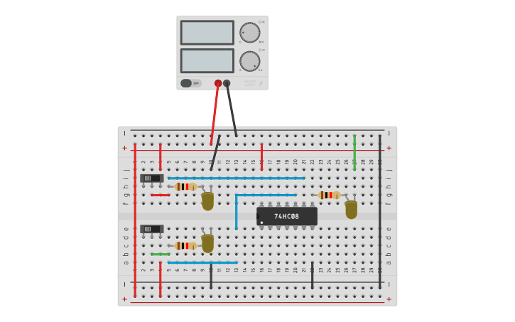 Circuit design ATIVIDADE 1Z3 | Tinkercad
