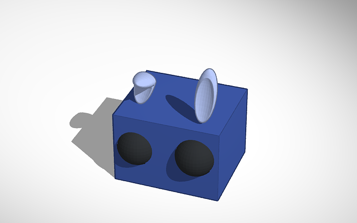 3D design Stitch...kinda - Tinkercad