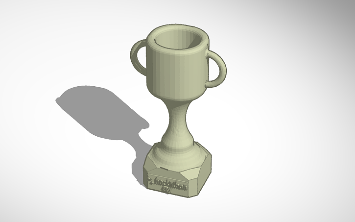3D design Trofeu Hackathon - Tinkercad