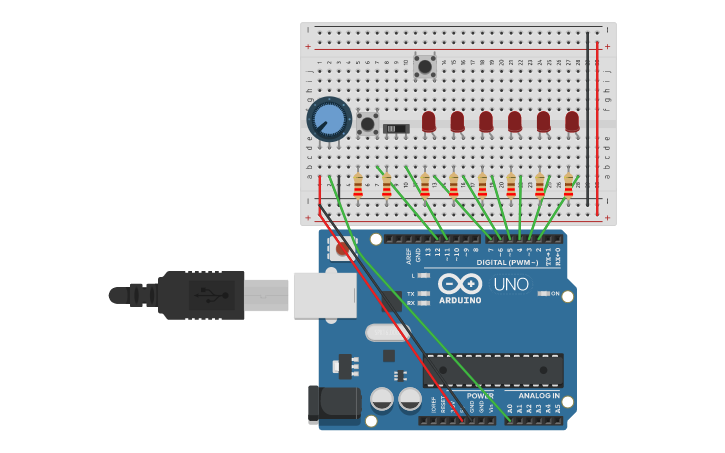 Circuit design Cool Allis | Tinkercad