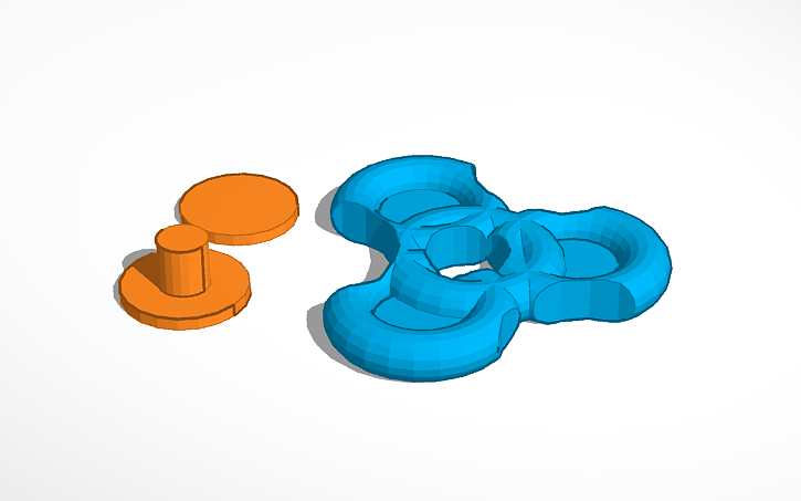 3D design FIDGET SPINNER - Tinkercad