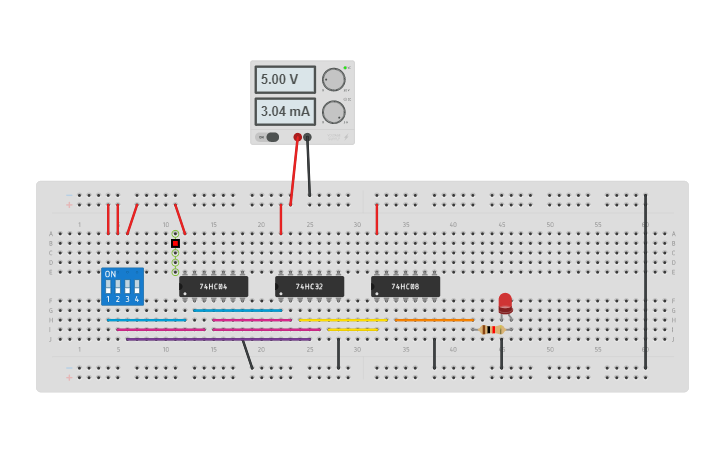 Circuit Design Using Pos Tinkercad