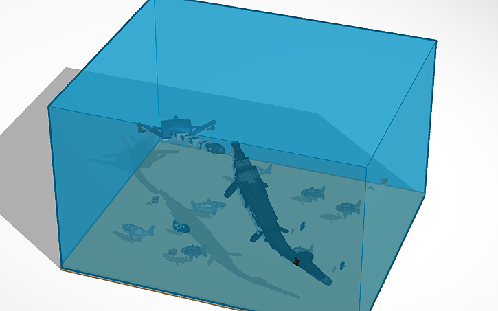 3D design plesiosaurus vs baby mosasaurus | Tinkercad
