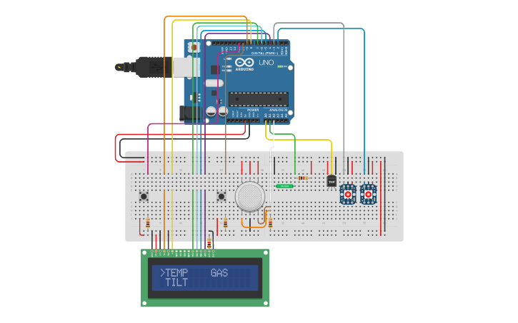 Circuit Design Лабораторная работа 3 задание 4 Tinkercad