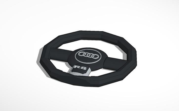 3D design Copy of r8 steering wheel | Tinkercad