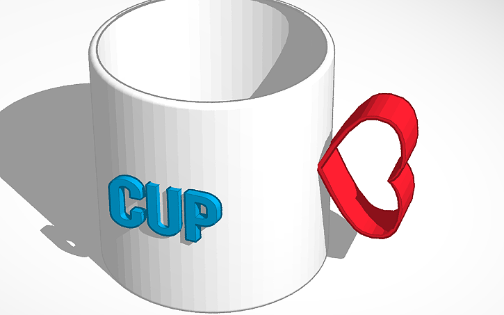 3D design Cup - Tinkercad