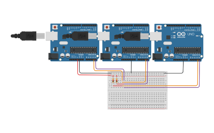 Circuit Design Copy Of I2c Communication Tinkercad