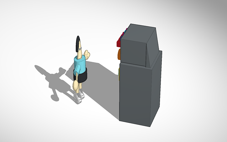 3D design iris atm modern technology - Tinkercad