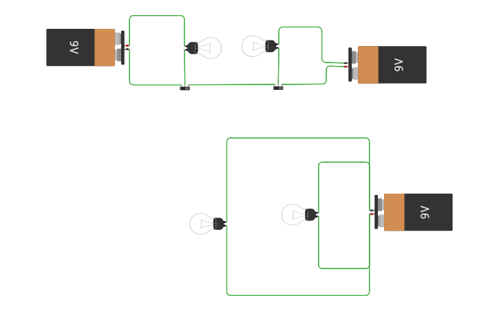 Circuit design circuitos paralelo e em série | Tinkercad
