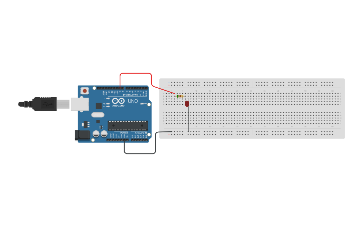 Circuit Design 4 1 Breadboard Tinkercad