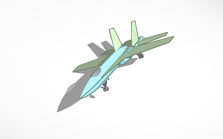 3D design pacifist jet | Tinkercad