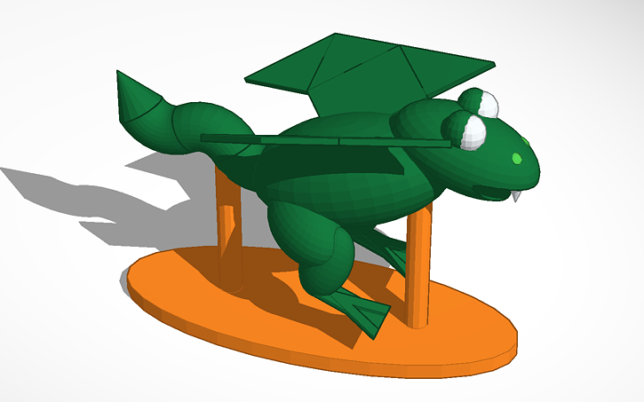 3D design Scratch Dragon | Tinkercad