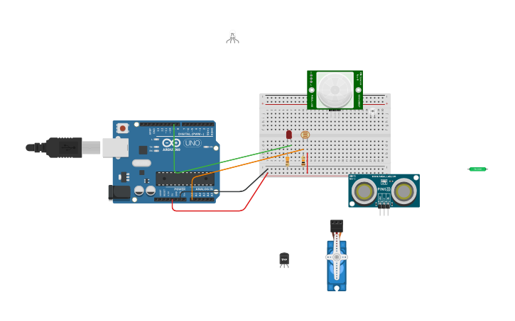 Circuit Design Photo Resistor Controlled By Led Tinkercad