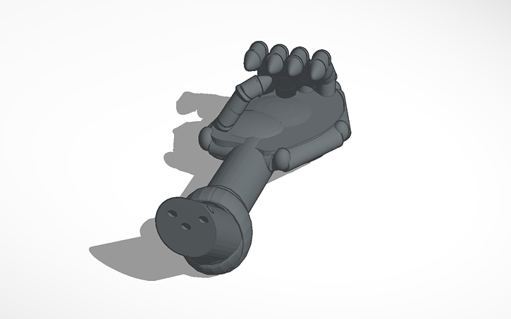 3d Design Robotic Arm Tinkercad