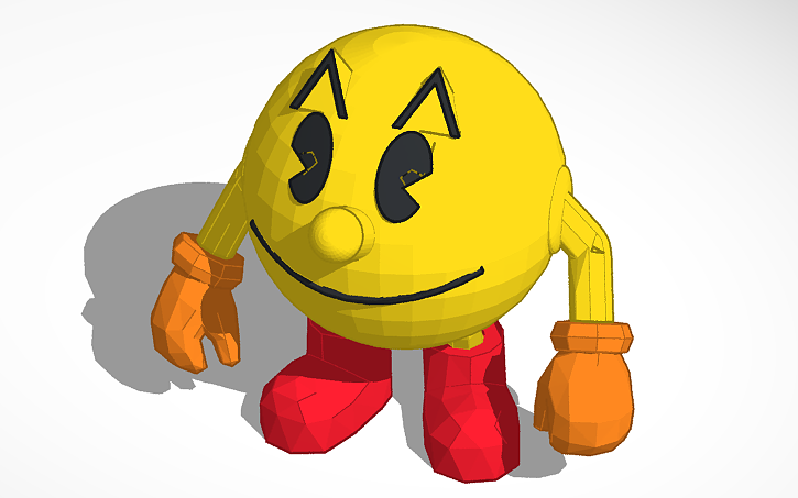 3D design pac man | Tinkercad