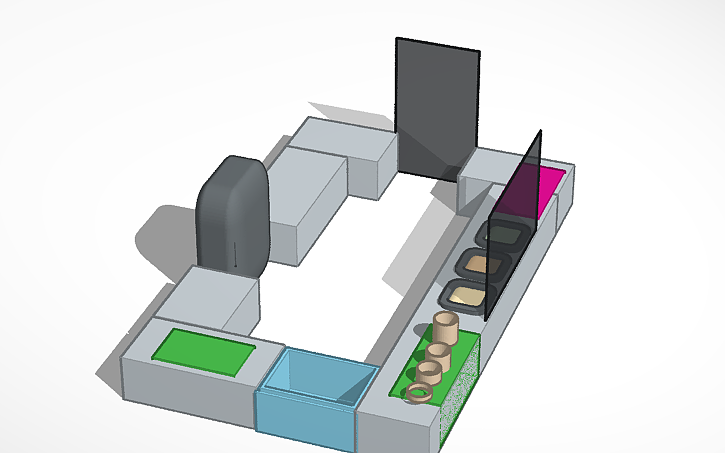 3D design S&S Food Truck - Tinkercad