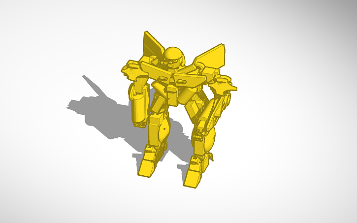 3D design Transfomer Bumblebee - Tinkercad