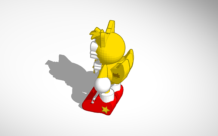 3D design Tails - Tinkercad