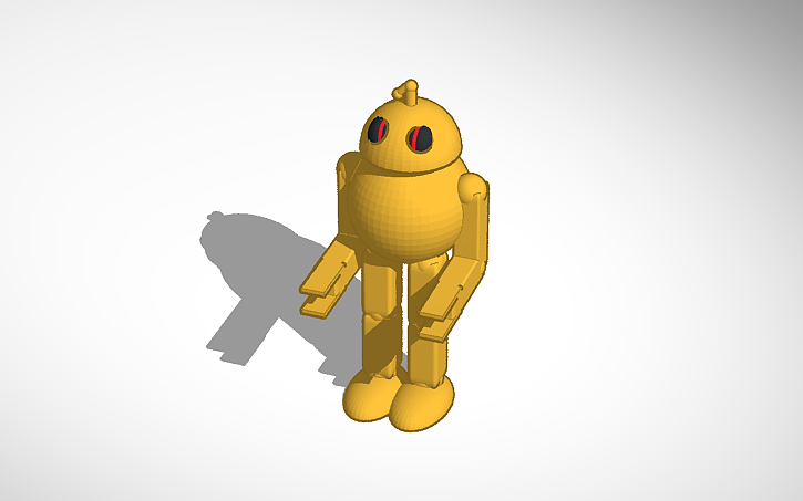 3D design robot - Tinkercad