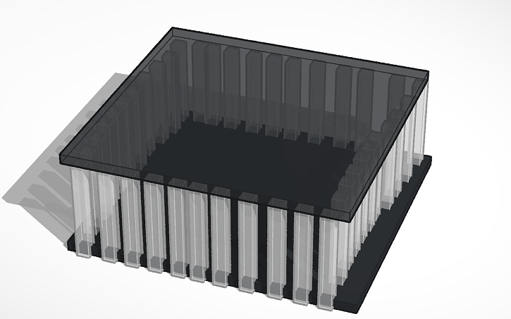 3D design the cage | Tinkercad