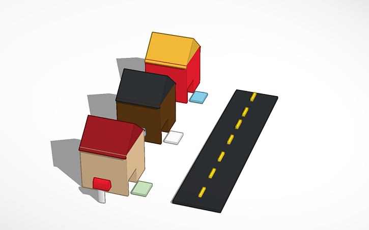 3D design street - Tinkercad
