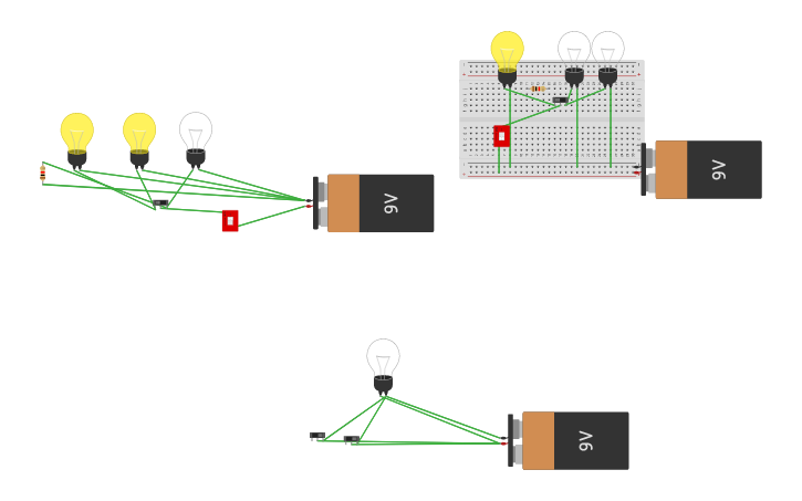 Circuit design Challenge, Florio Physics 11 | Tinkercad