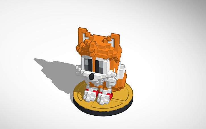 3D design Tilki Tails - Tinkercad