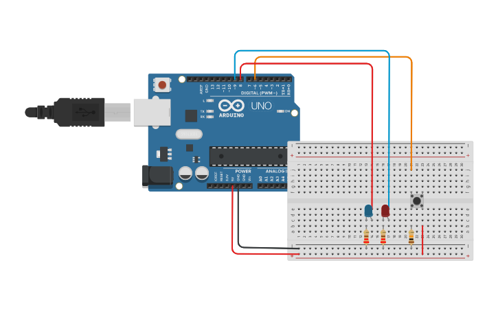 Circuit design calcolatrice | Tinkercad