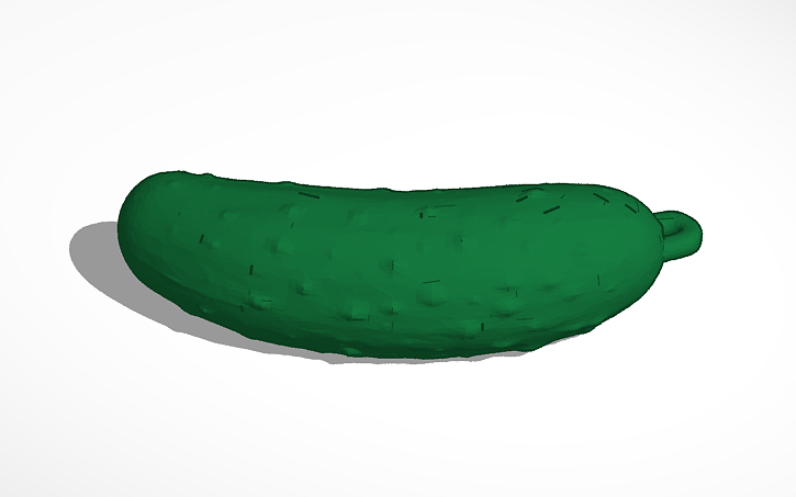 3D design Pickle - Tinkercad