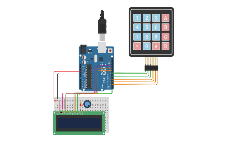 Circuit design Trabajo en clase 2 - Tinkercad