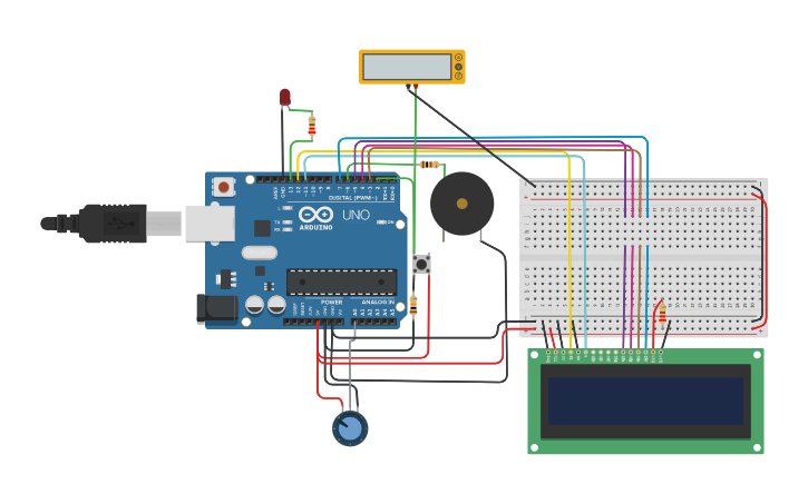 Circuit design GCC Full conversion inc Serial | Tinkercad