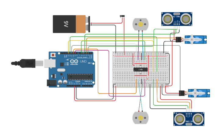 Circuit Design Esquema Electrico Pro2 Tinkercad