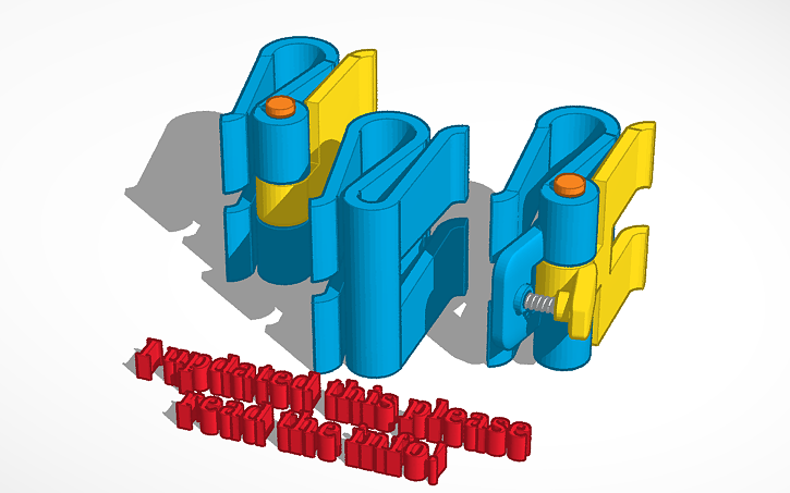 3D design Clips - Tinkercad