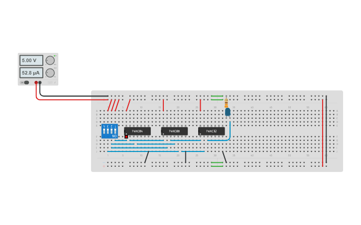 Circuit design Ejercicio Practico | Tinkercad