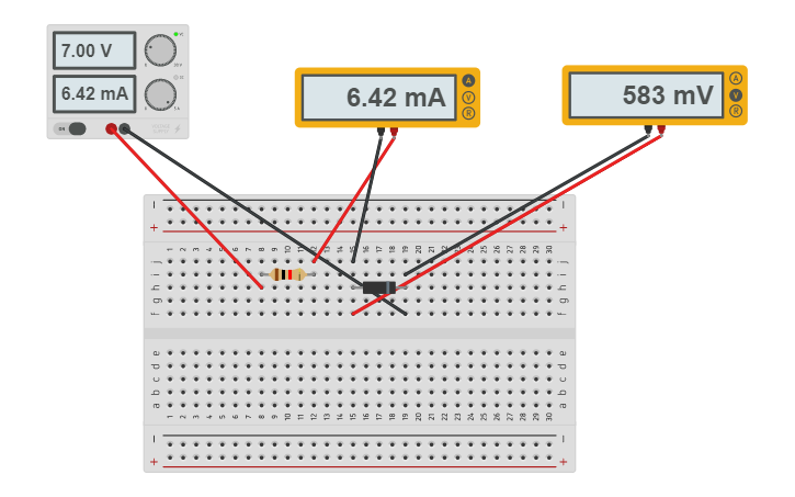 Circuit design EXP 03 P-N Junction Diode - Tinkercad Circuit design EXP 03 P-N Junction Diode - Tinkercad