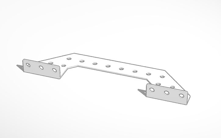 3D design Digilent Robot Sensor Bracket - Tinkercad